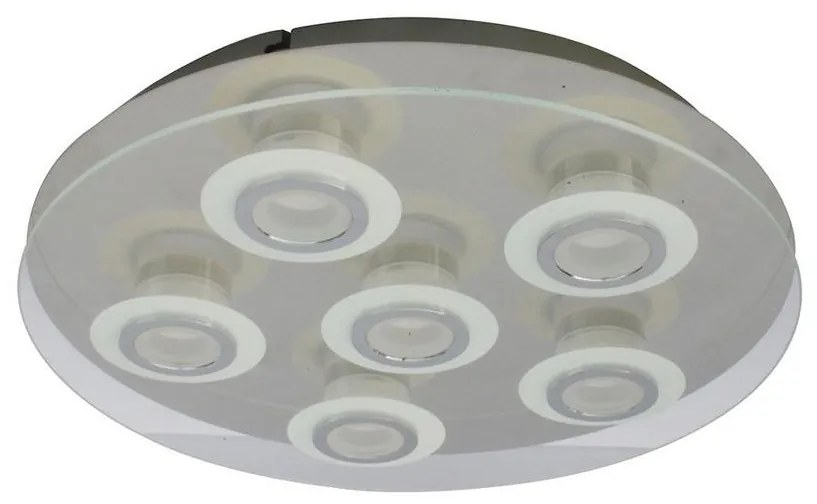 Italux ITALUX MD14088-06B CH - LED Stropní svítidlo FLAVIO 6xLED/5,5W/230V IT0200