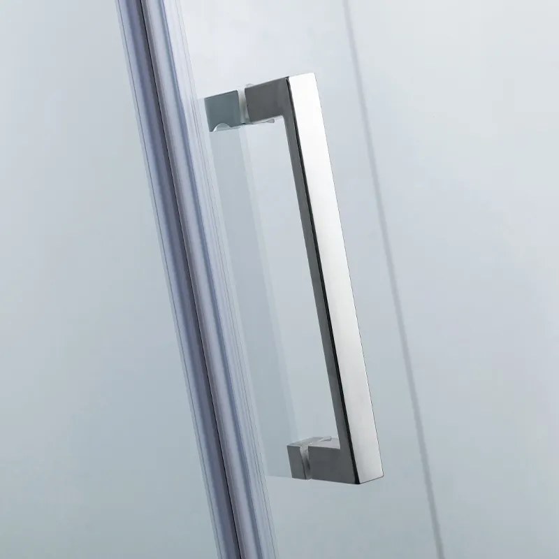 BPS-koupelny Čtvercový sprchový kout HYD-SK1390B 90x90 chrom/transparent - bez vaničky