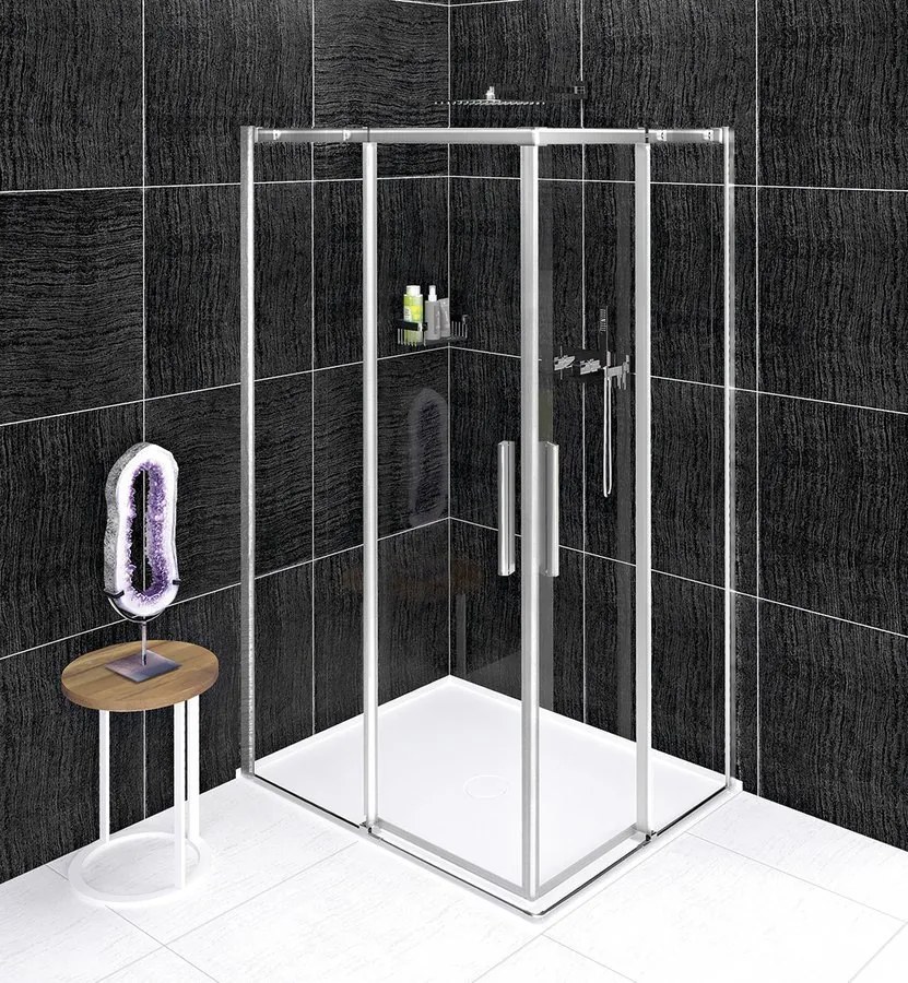 Polysan Polysan, ALTIS LINE obdélníková sprchová zástěna 1000x900 mm, L/P varianta, rohový vstup, AL1510CAL1590C