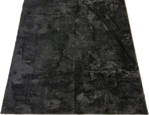 HU Koberec Plush Deluxe, antracitový Rozměr: 50x80 cm