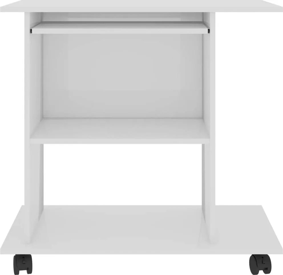 vidaXL Počítačový stůl 80 x 50 x 75 cm dřevotříska [802898] Barva: dub sonoma