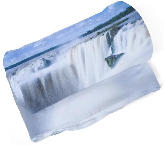 IMPAR Fleecová deka Vodopády 2 150x120 cm (Rozměr : 150 x 120 cm)