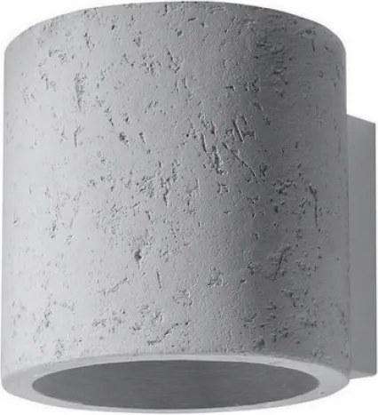 Nástěnné svítidlo SOLLUX Orbis G9 1x40W bez zdroje SL.0486 beton