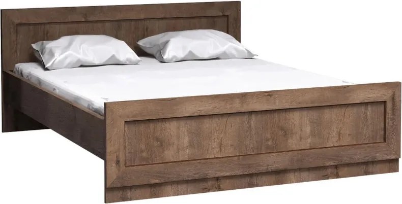 Postel, 160x200, dub lefkas TEDY TYP T20 Kondela 0000086910