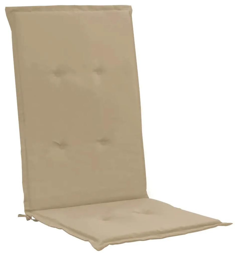 Polštáře VidaXL  Poduška na židli 120 x 50 x 3 cm
