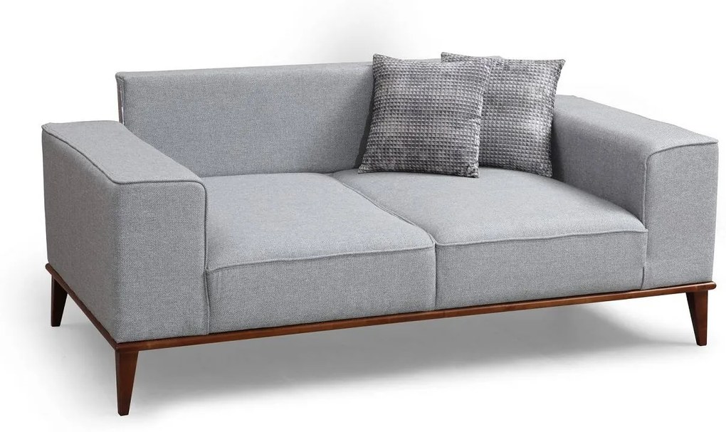 Designová sedačka Tarika 184 cm světle šedá