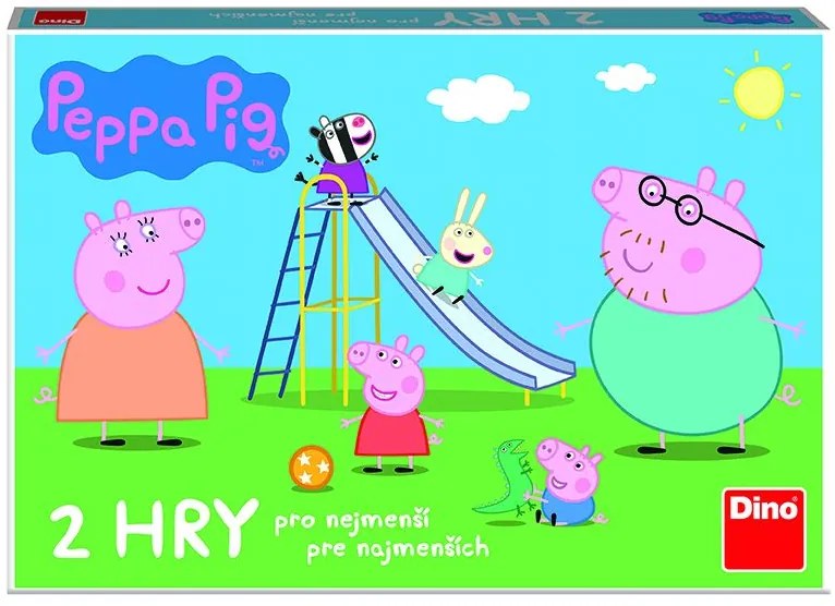 Společenská hra prasátko peppa pojď si hrát a žížaly