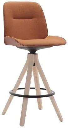 ANDREU WORLD - Barová židle NUEZ BQ-2765 -nízká čalouněná