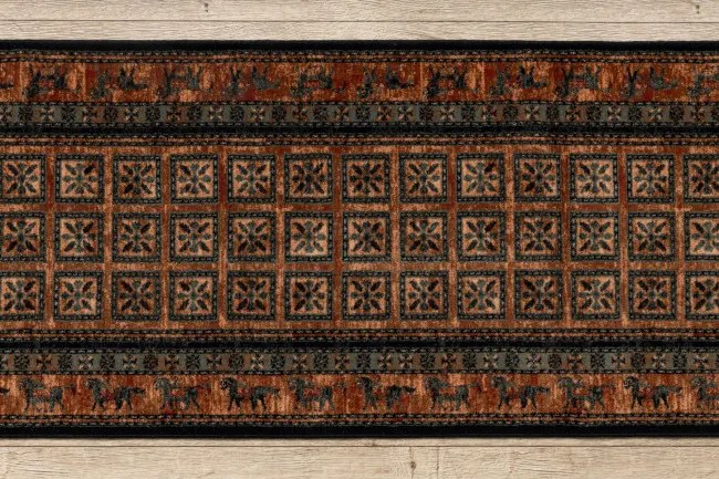 Běhoun KASHQAI 4301/500 béžový / zelený