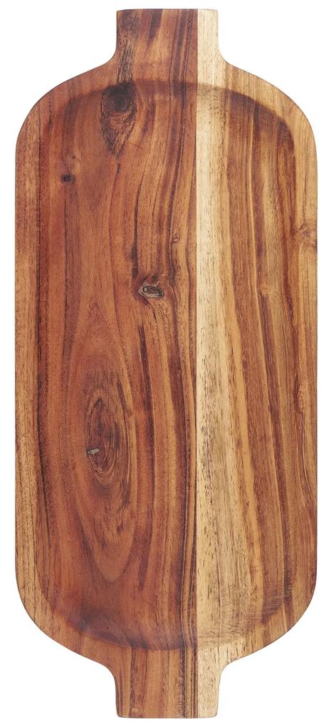 IB LAURSEN Dřevěný servírovací tác Oiled Acacia 45x19 cm, přírodní barva, dřevo