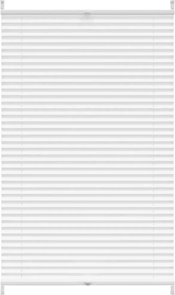 Plisované žaluzie / rolety Plisse 70 x 100 cm - bílé 240597
