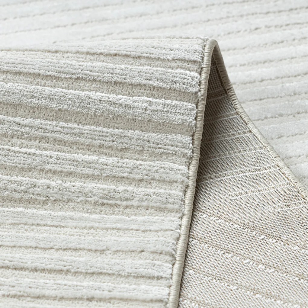 Dywany Łuszczów, Kusový koberec Balance 1503 cream, 180x270, bílá, ložnice