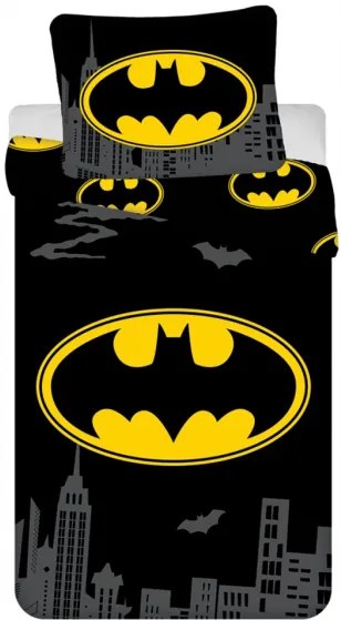 Jerry Fabrics Povlečení Batman The Emblem 140x200, 70x90 cm