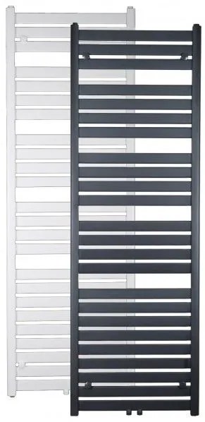 Koupelnový radiátor 180 × 60 cm, 1100 W, antracit