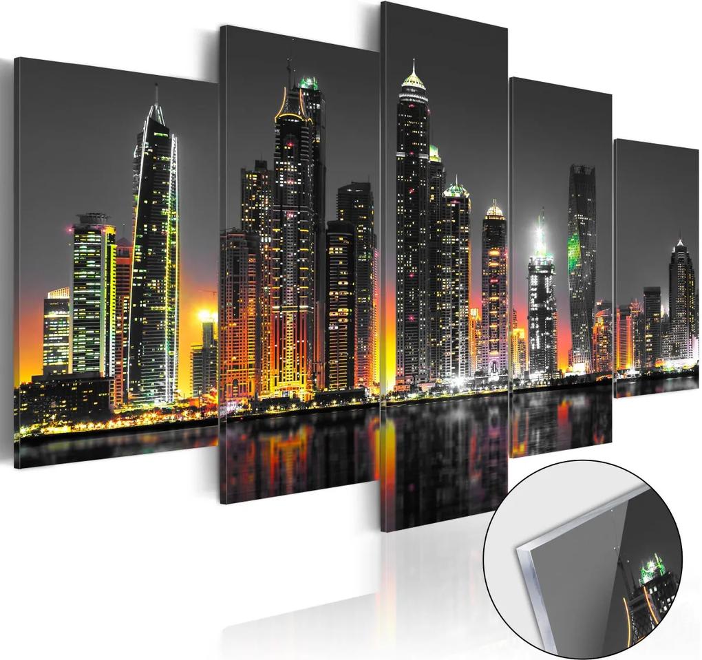 Obraz na akrylátovém skle - Desertic City [Glass] - 100x50
