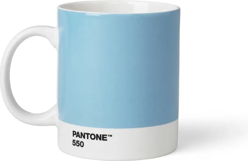 Světle modrý porcelánový hrnek 375 ml Light Blue 550 – Pantone