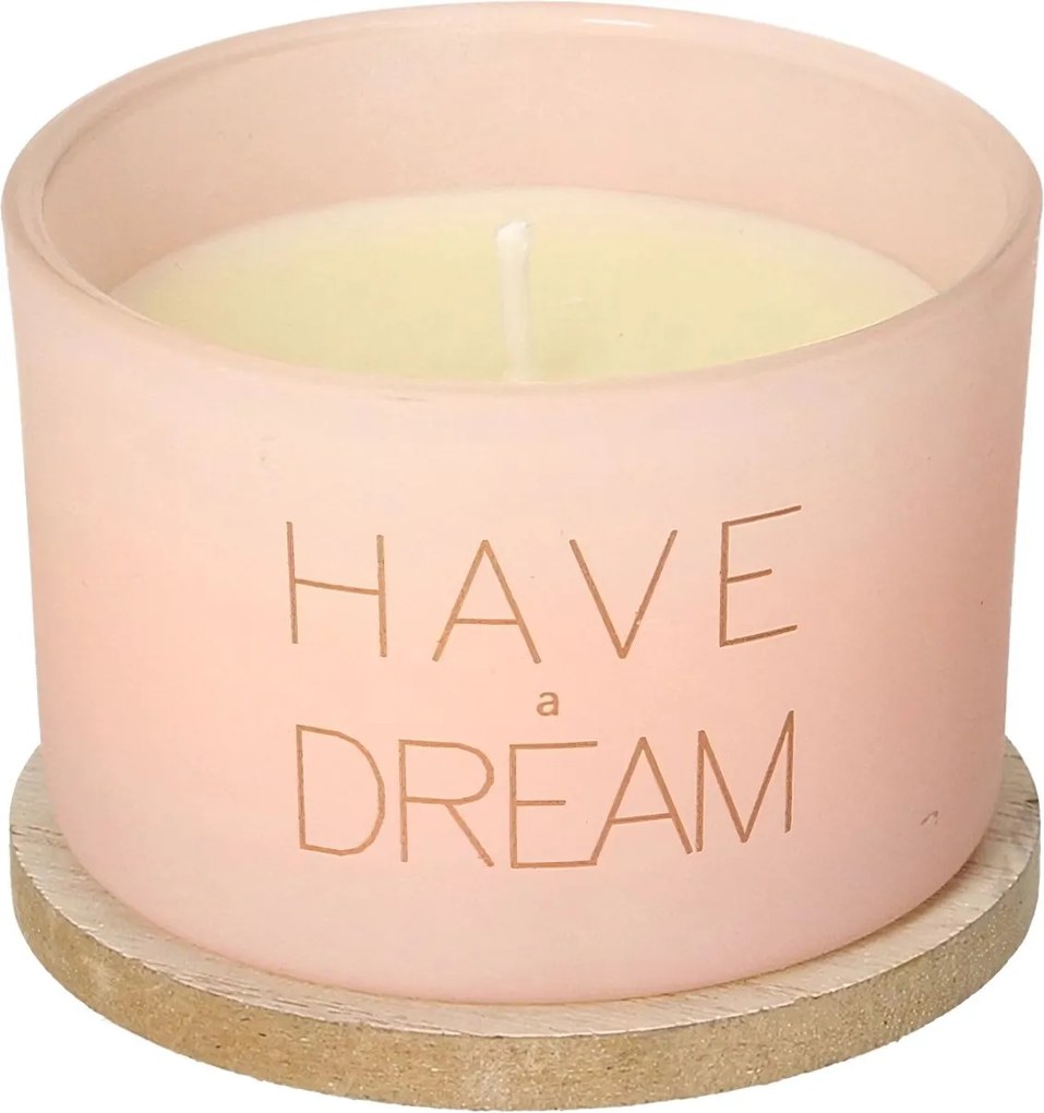 Svíčka Have a Dream 5,5 cm