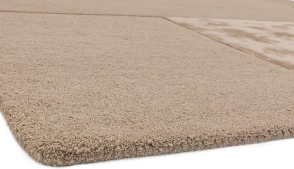 Béžový  koberec Kitkat Sand Rozměry: 120x170 cm