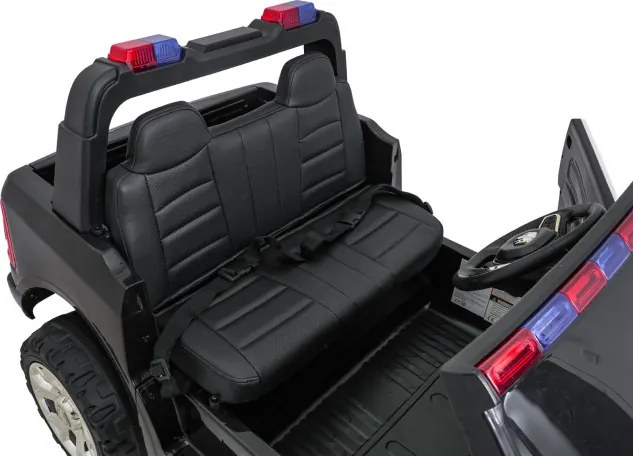 Elektrické autíčko RAM 3500 policejní černé