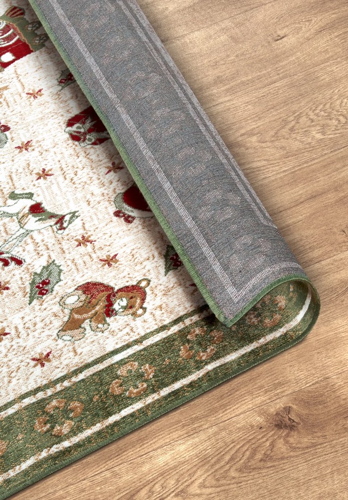 Villeroy & Boch Kusový koberec Toy's delight se střiženým vlasem 106218 Green, Multicolor, 160x230, zelená, obývací pokoj