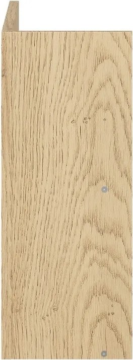 Závěsná skříňka Aster Ovalia Cloud s umyvadlem 100 cm dub cremona/zelená