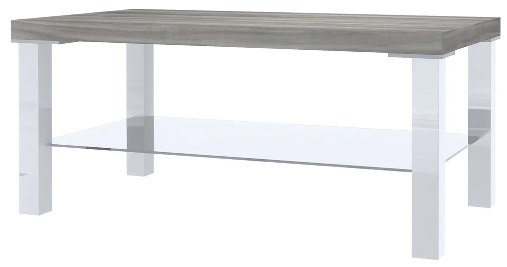 Konferenční stolek Belini Premium Full Version šedá antracit Glamour Wood Nexum 2