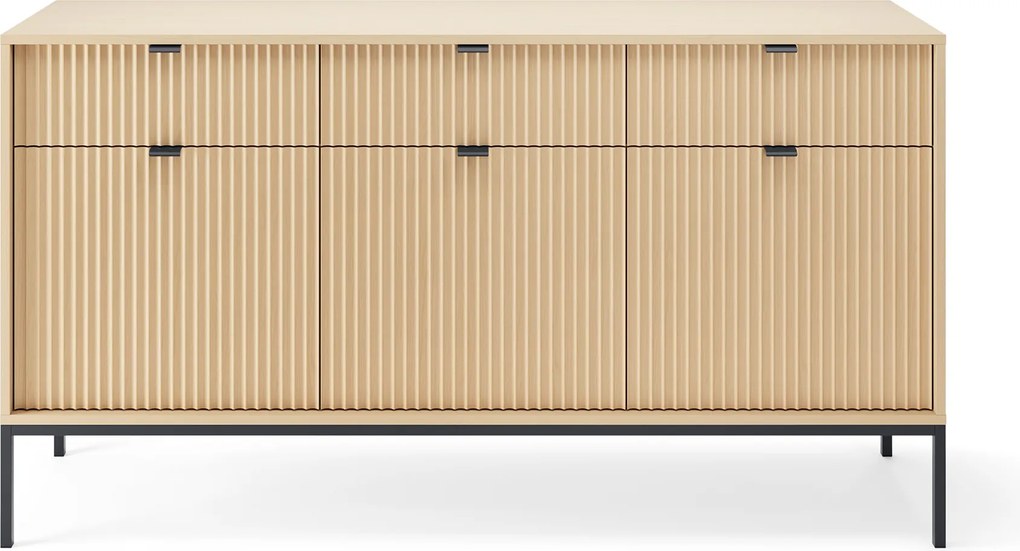 Piaski Komoda Nova KSZ-154 Barva: bílá