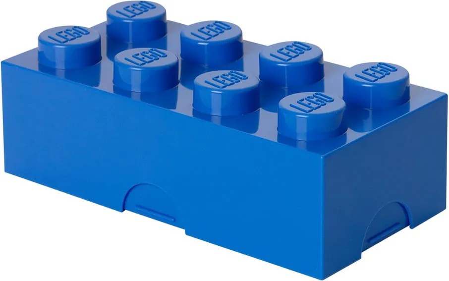 Modrý plastový dětský úložný box 20x10x7 cm – LEGO® Biano.cz