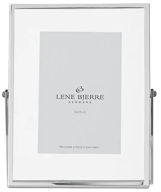 LENE BJERRE Kovový rámeček na fotografie AUSTIN se stojánkem 10 x 15 cm