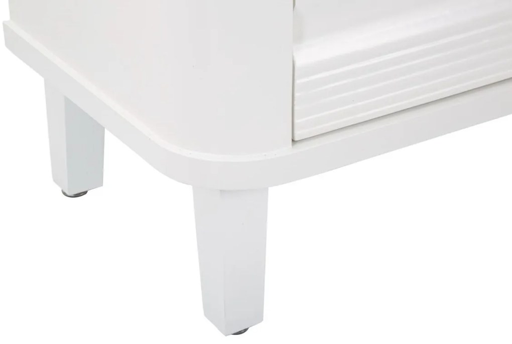 Designová komoda Hahnunah 81 cm bílá