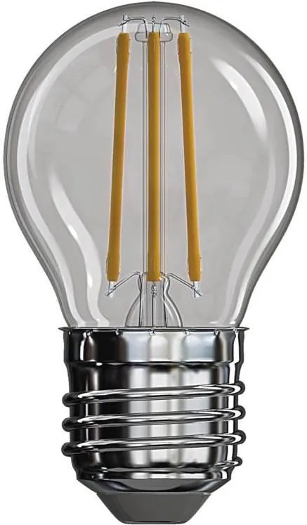 LED filamentová žárovka, E27, Mini, 4W, 465lm, 4100K, neutrální bílá / denní světlo Emos Z74241