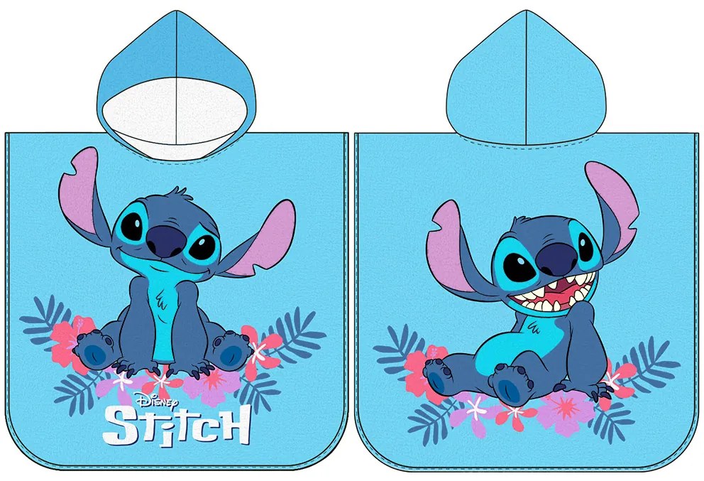 Dětské pončo Lilo a Stitch Roztomilý Mimozemšťan