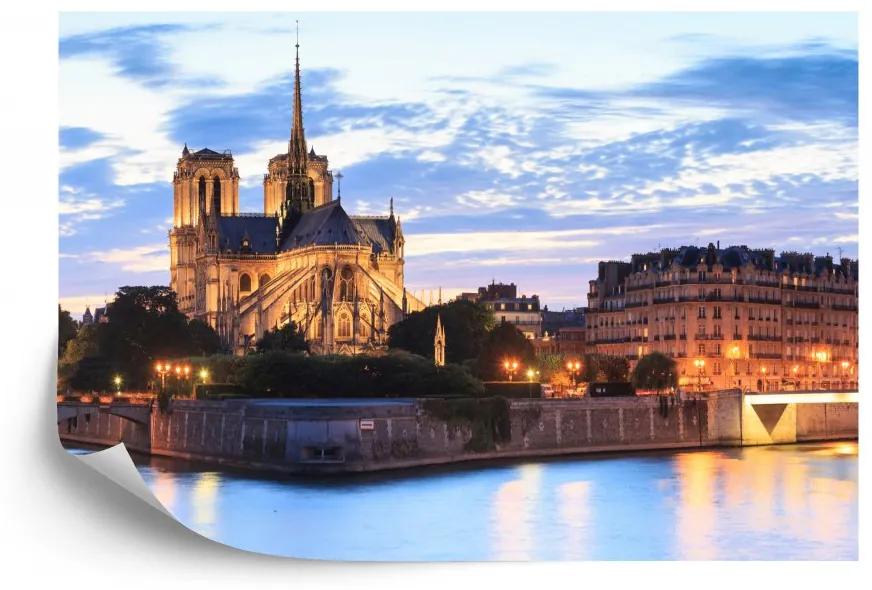 Fototapeta Paříž – Notre-Dame Omyvatelný vlies 360x240
