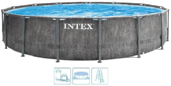 INTEX GREYWOOD PRISM FRAME PREMIUM POOLS Bazén 549 x 122 cm s filtrací 26744GN