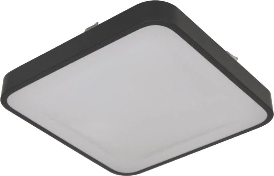 Stropní svítidlo se senzorem WILTON 2xE27/60W/230V 33x33 cm antracit