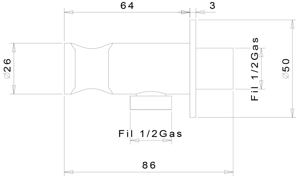 Sapho Sapho, LATUS podomítková baterie s bidetovou sprškou Latus, hranatá, 1102-46-01