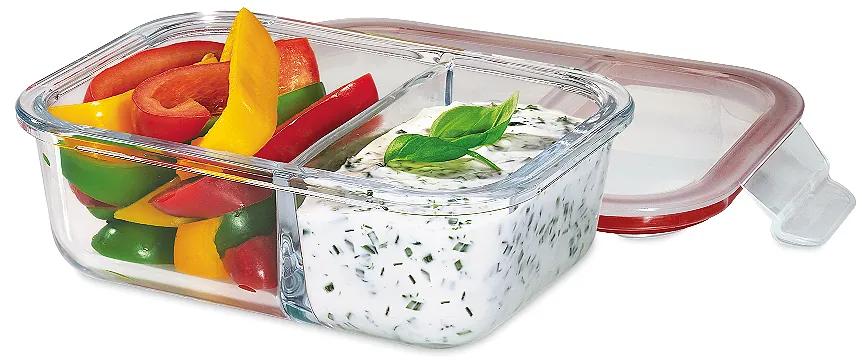 Küchenprofi Obědový box skleněný hnědý 3l