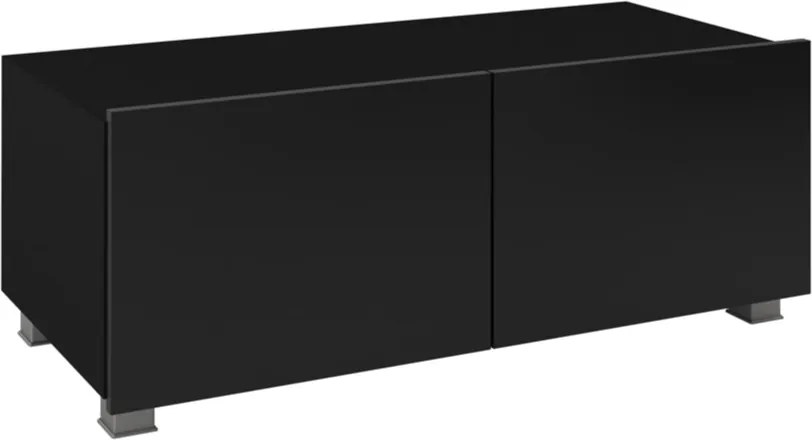GAB Televizní skříňka LORONA RTV, Černá 100 cm