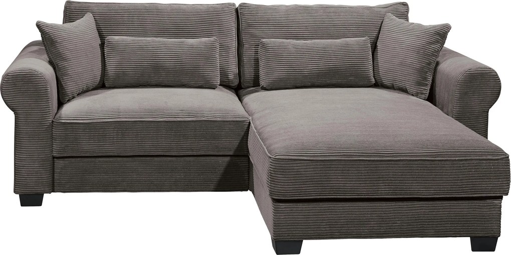 XXXLutz ROHOVÁ SEDAČKA, textil, mokka MID.YOU - Sedací soupravy - 002220051703
