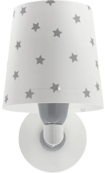 Dalber 82219B - Dětské nástěnné svítidlo STAR LIGHT 1xE27/60W/230V bílá