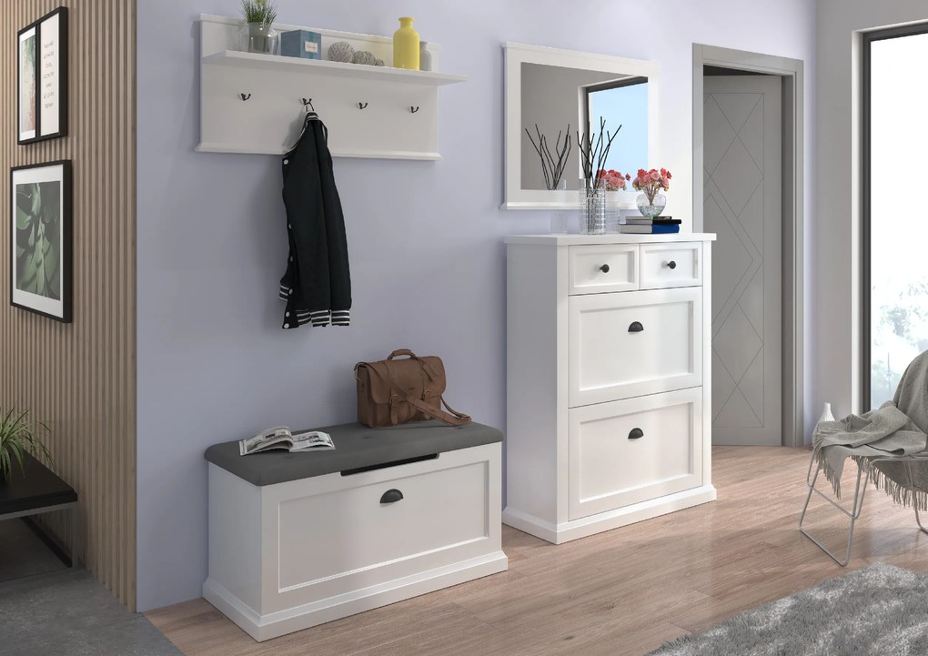 ADRK Furniture Skříňka na boty GALINEO 01 SH-GAL-W-P01-F001