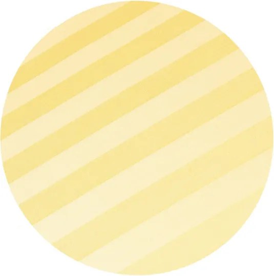 DADKA Povlečení atlas grádl žlutý proužek 2,5 cm 140x200, 70x90