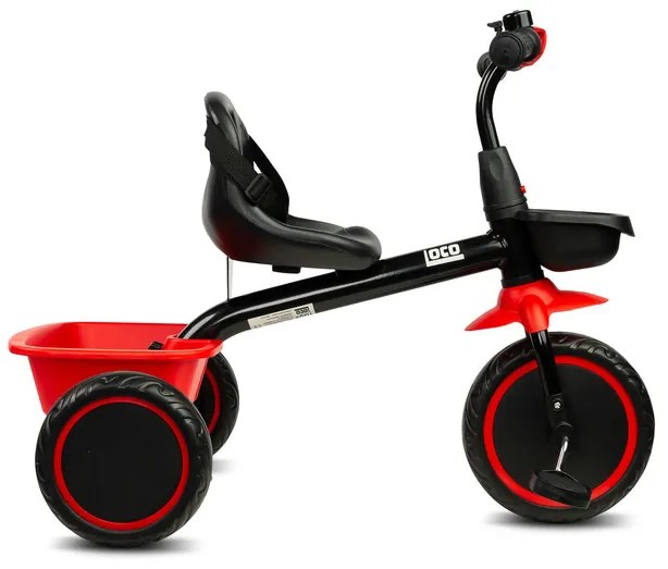 Dětská tříkolka Toyz LOCO red