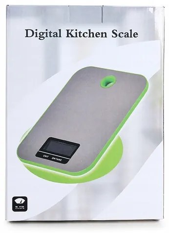 Verk 17100 Digitální kuchyňská váha SLIM 5kg - šedá