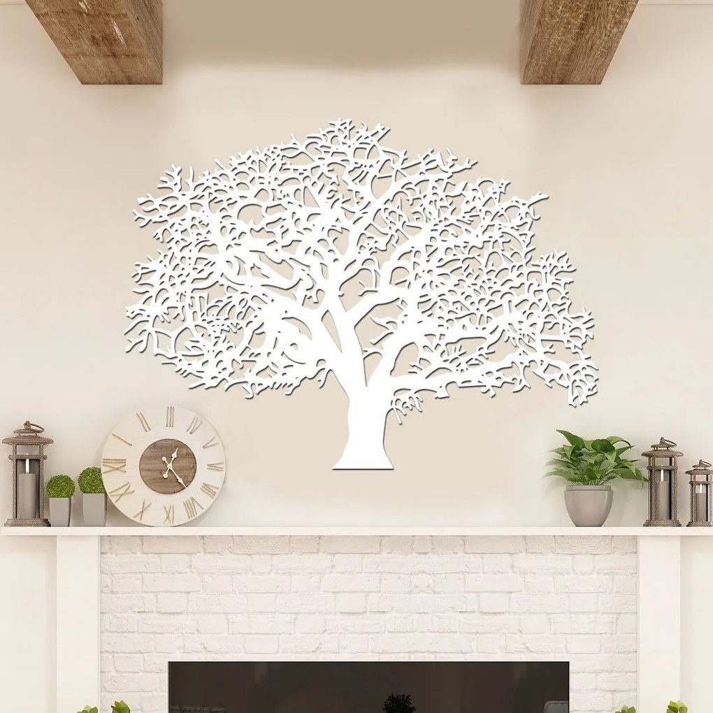 dřevo života Strom života na zeď XXL Rozměry (cm): 40x30, Barevný vzor: Šedá