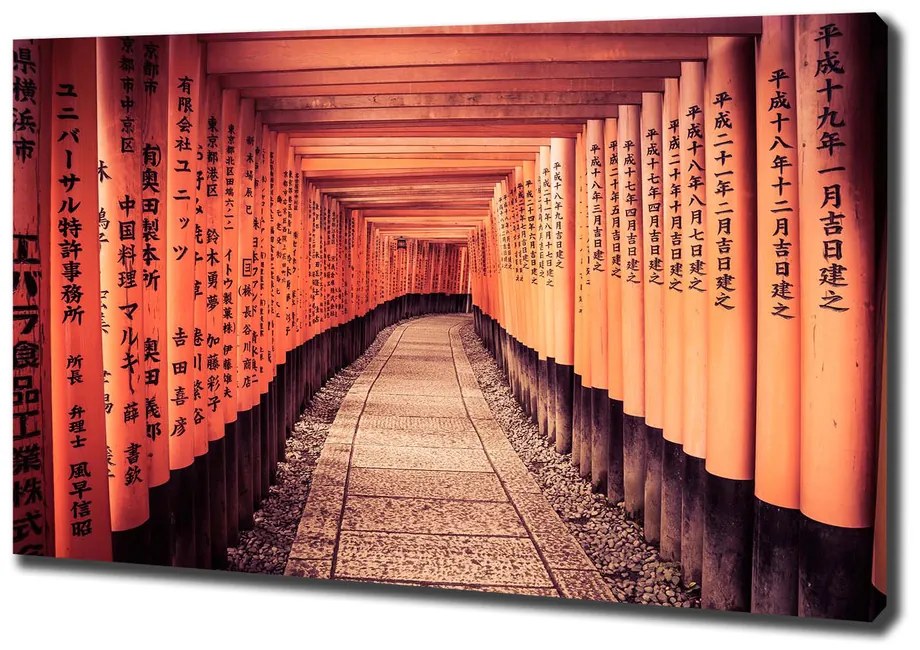 Wallmuralia Foto obraz canvas Brány Kioto 100x70 cm