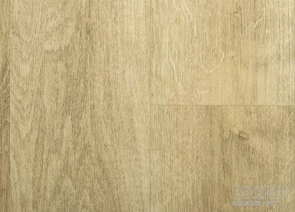 Breno PVC LA VIDA Post Oak C51 – světlé dřevo, šíře 400 cm