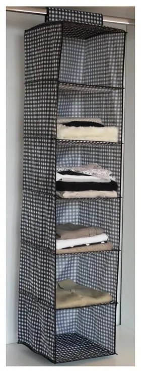 Závěsný organizér s 6 přihrádkami Compactor Sweater Rack