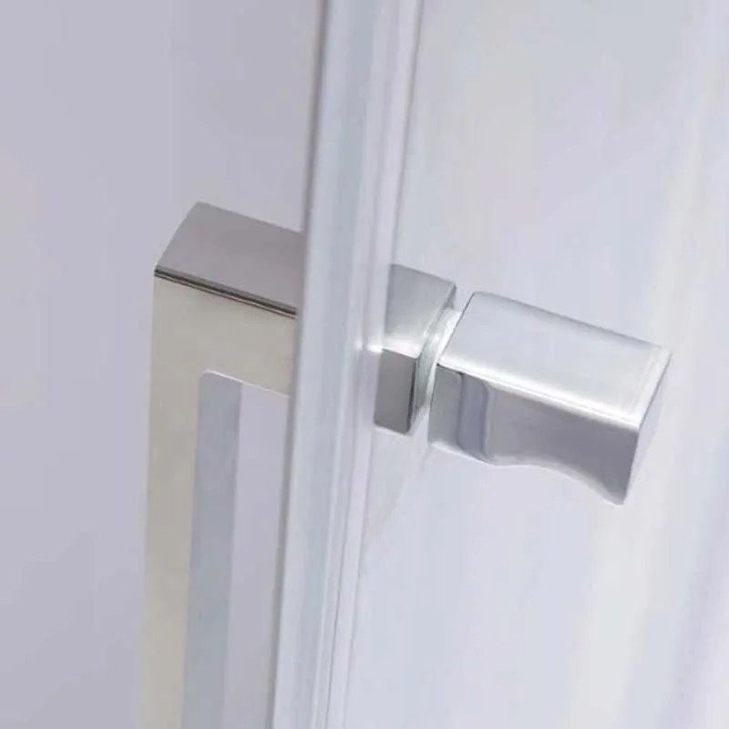 BPS-koupelny Čtvercový sprchový kout HYD-SK90B 90x90 chrom/transparent - bez vaničky