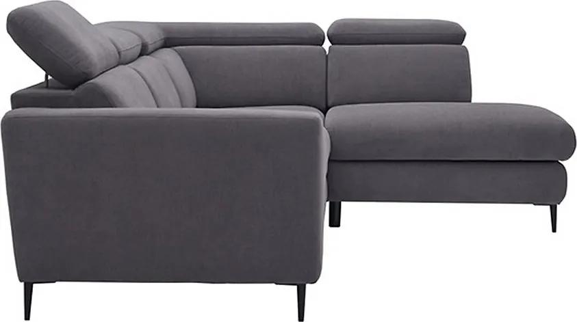 Casarredo - Komfort nábytek Rohová sedací souprava MALGOLO rozkládací s úložným prostorem, pravá, látky A1 | potah: lena 95